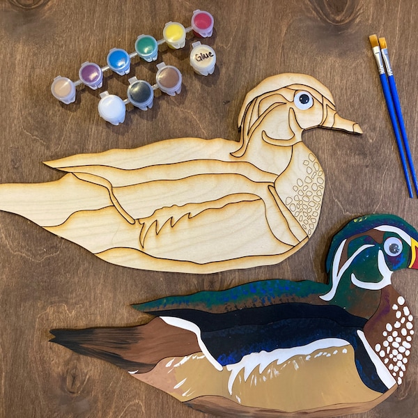 Duck Painting - Etsy