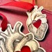 Anatomical Heart Ornament - 2 INCH - Heart Symbol Decoration - Etsy