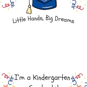 Kindergarten Graduation Handprint Craft – Teacher Resource (digital ...
