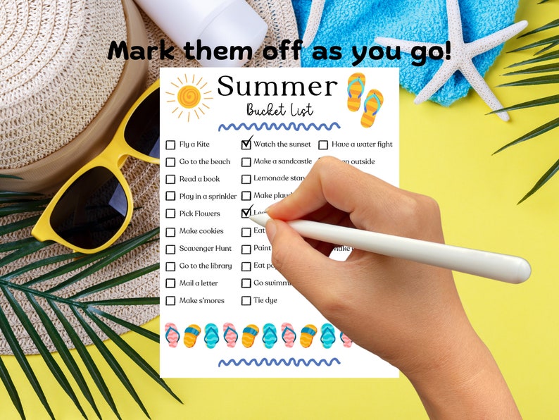 Summer Bucket Activity List for Summer | I'm Bored Ideas for Summer ...