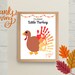 Thanksgiving Turkey Handprint Craft: Kids Art Activity (PDF) - Etsy
