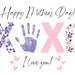 Kids Mother's Day Craft Handprint Gift for Mom | Printable Classroom ...