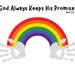 Rainbow Handprint Craft, God Keeps His Promises, Sunday School (digital ...