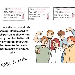 Teen Ice Breaker Group Game Printable Youth Group Icebreaker Classroom ...