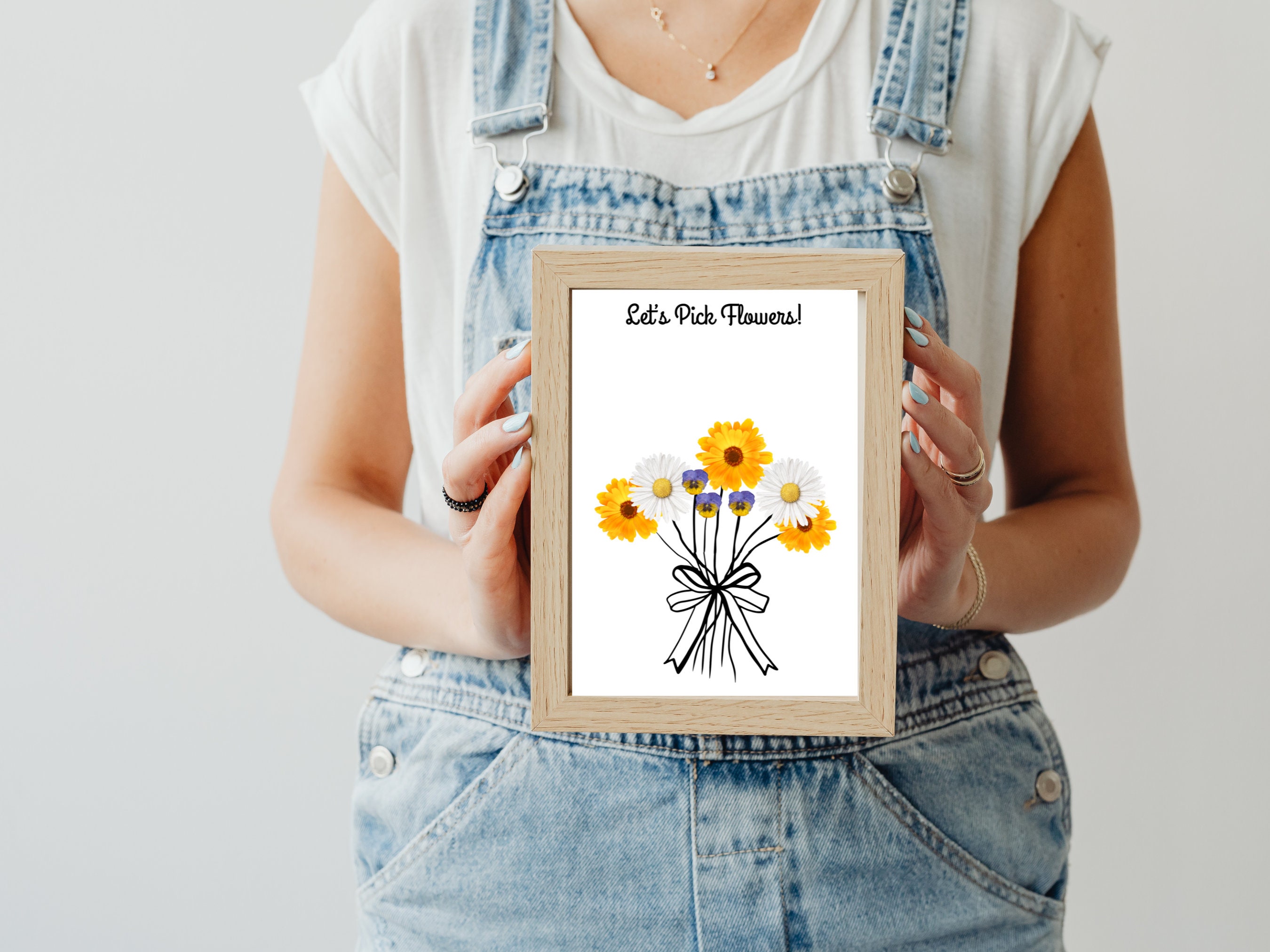 Flower Printable Activity for Kids, Make a Flower Bouquet Craft ...