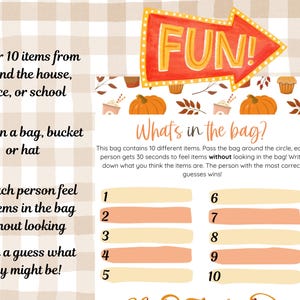 Thanksgiving Ice Breaker Group Game for Family Gatherings, Office or ...