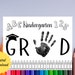 Kids Kindergarten Graduation Handprint Craft Teacher Resource or ...