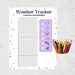 Weather Tracker Chart Printable | Daily Weekly Monthly Weather Graph ...
