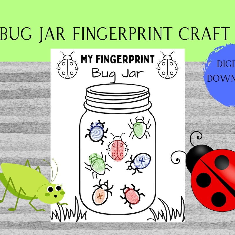 Bug in a Jar - Etsy