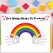 Rainbow Handprint Craft, God Keeps His Promises, Sunday School (digital ...