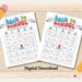 Back to School Bingo Game Printable for Kids | Get to Know You Ice ...