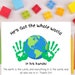 Kids Church Craft Whole World Handprint Art for Babies, Kids, Toddlers ...