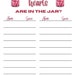Valentines Day Game Candy Jar Heart Guessing Game Classroom Party ...