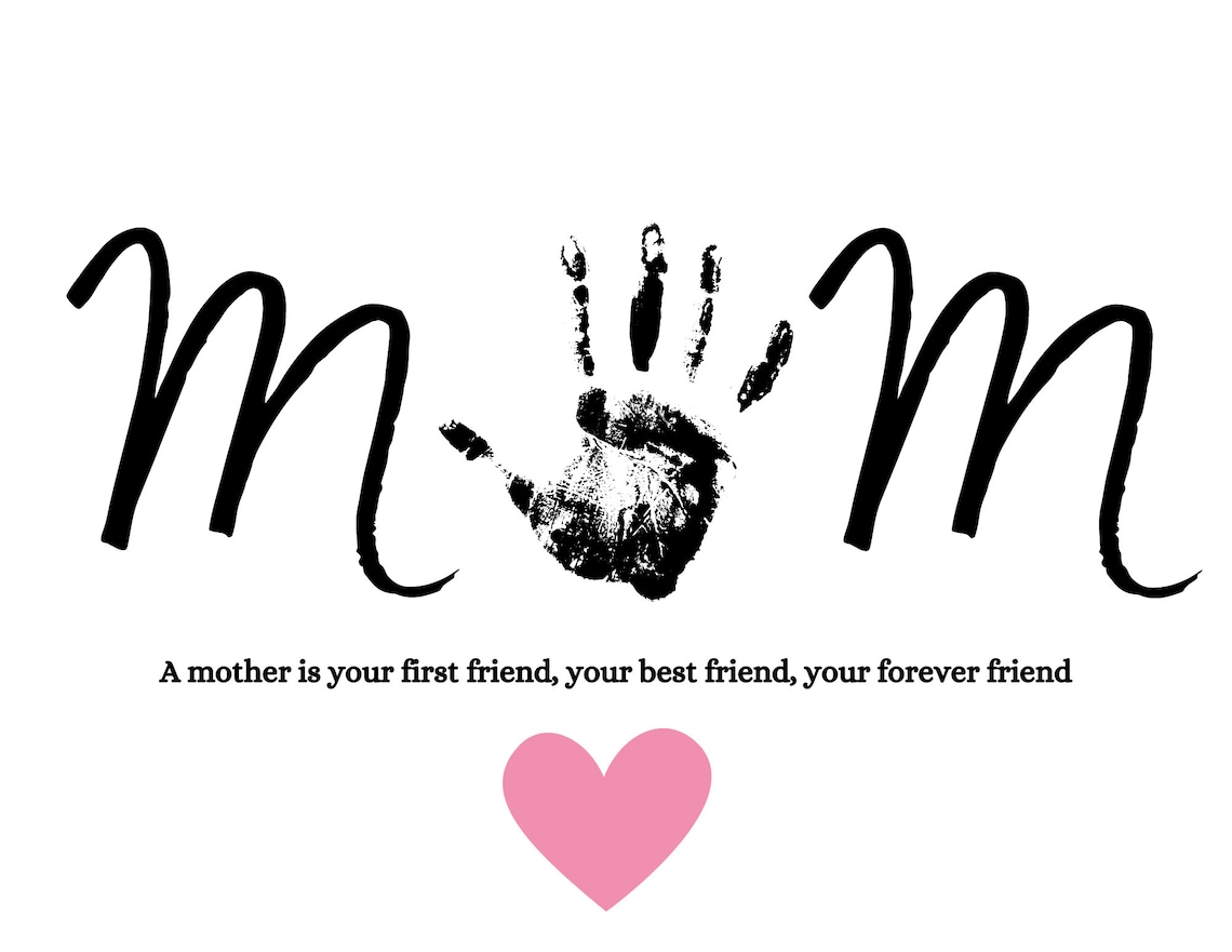 Mother's Day Handprint Kids Craft Bundle Printable Gift for Mom ...
