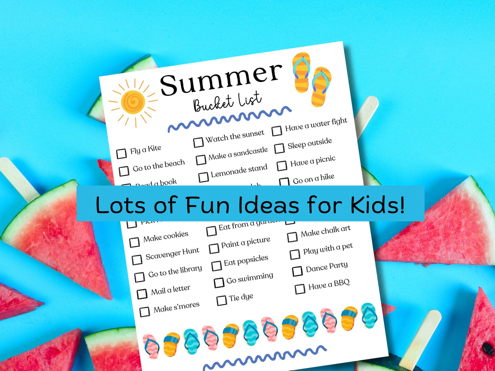 Summer Bucket Activity List for Summer | I'm Bored Ideas for Summer ...