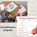 Valentine's Day Handprint Craft Printable Parent Grandparent Gift Baby ...