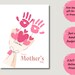 Mother's Day Handprint Kids Craft Bundle Printable Gift for Mom ...