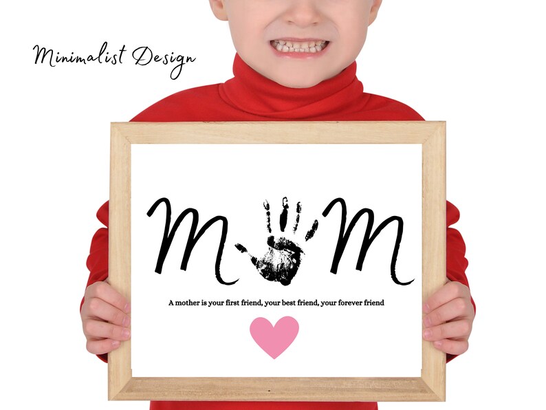 Mother's Day Handprint Craft Printable Gift for Mom - Etsy