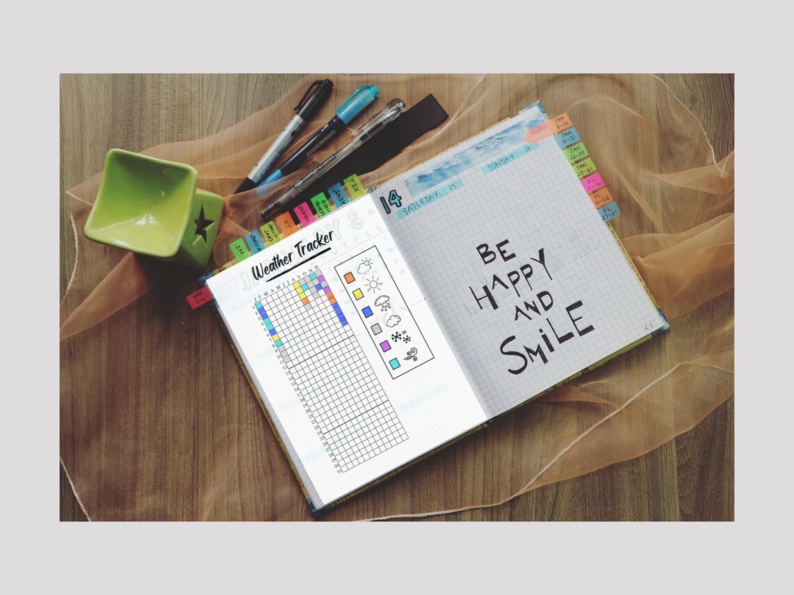 Weather Tracker Printable | Daily Weekly Monthly Weather Chart | Great ...