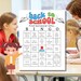 Back to School Bingo Game Printable for Kids | Get to Know You Ice ...