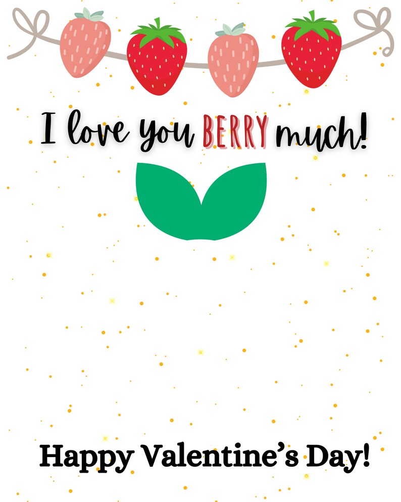 Kids Valentine's Day Craft Handprint Art Love You Berry Much Kids ...