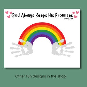Kids Christmas Handprint Angel Craft Printable Activity, Glory to God ...