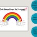 Rainbow Handprint Craft, God Keeps His Promises, Sunday School (digital ...