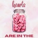 Valentines Day Game Candy Jar Heart Guessing Game Classroom Party ...