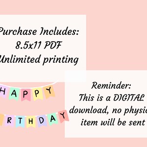 Happy Birthday Group Fingerprint Card | Gift for Student Teacher or ...
