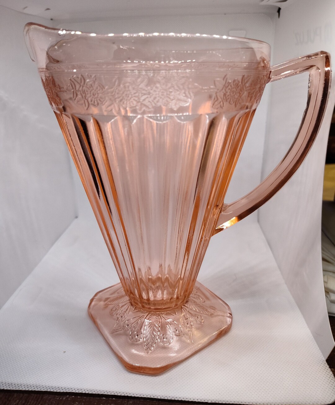 Pink Adam Water Pitcher - Etsy