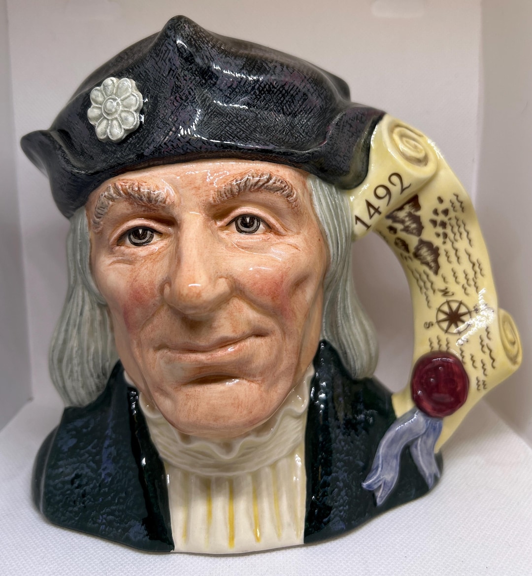 Christopher Columbus Toby Jug Large Royal Doulton D6891 - Etsy