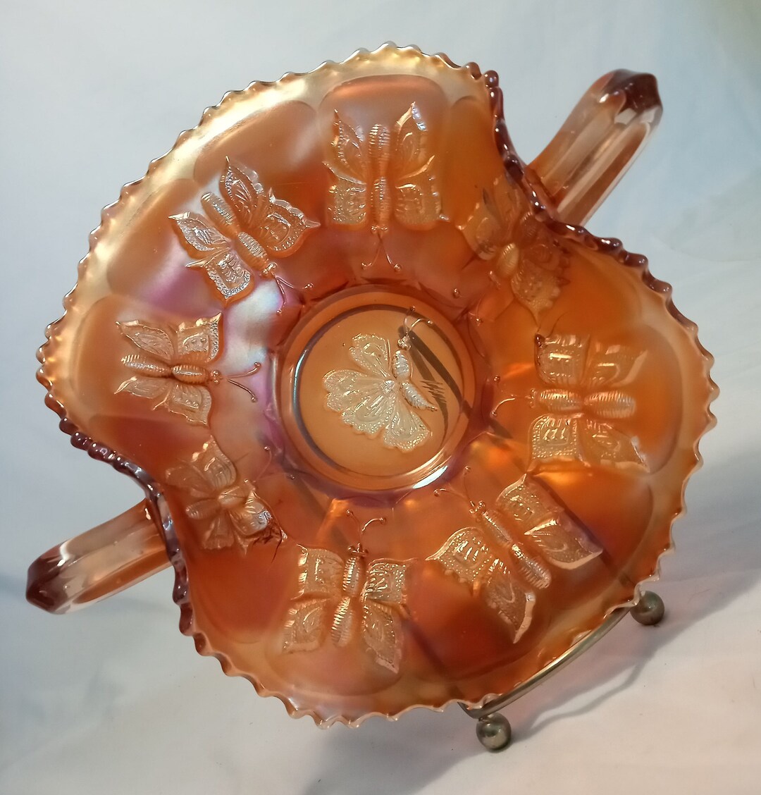 Fenton Butterflies Bon-bon Marigold - Etsy