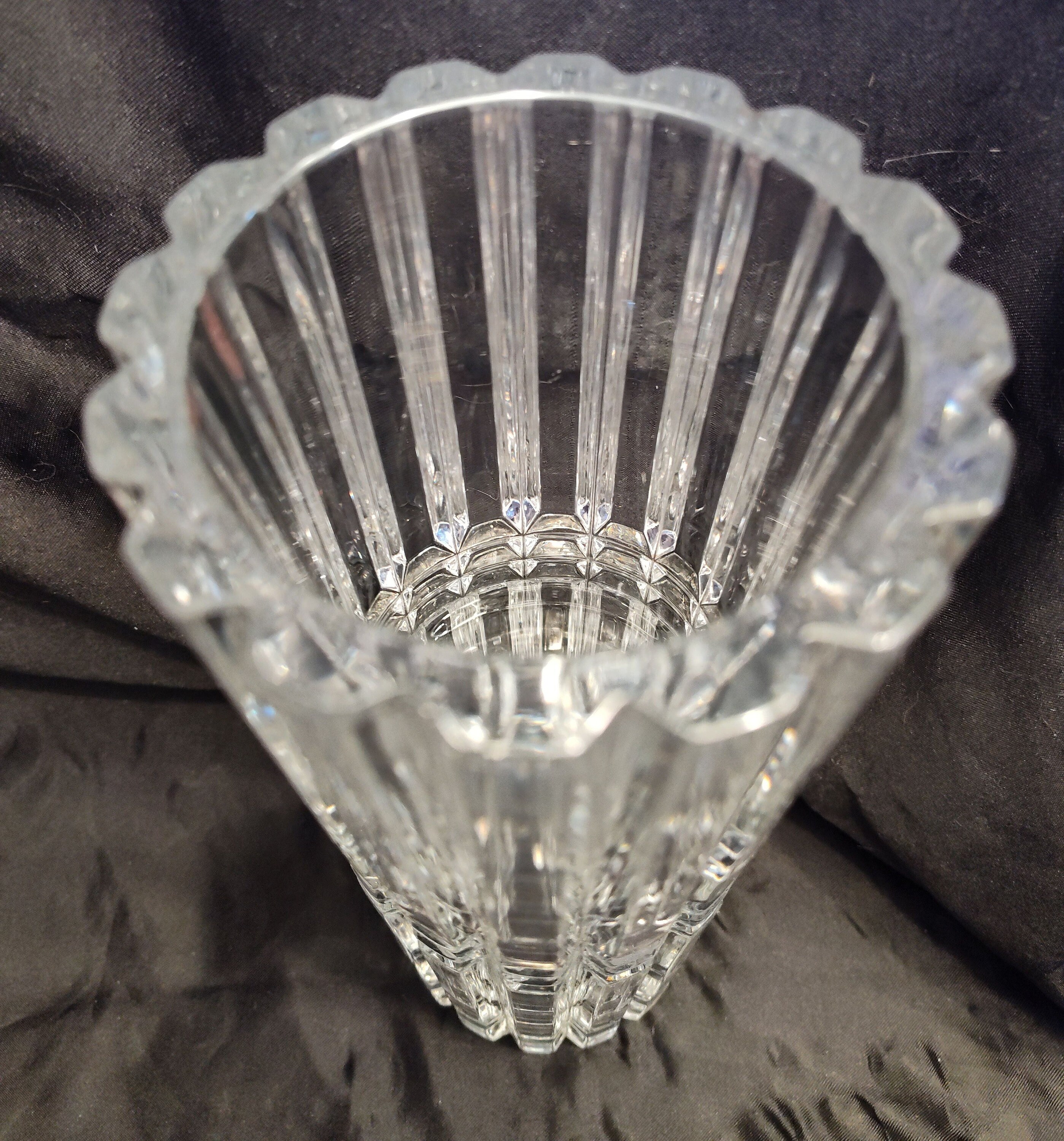 12 French Lead Crystal Vase Cristal D'argues Durand Montparnasse - Etsy
