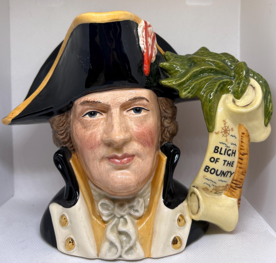 Captain Bligh Toby Jug Large Royal Doulton D6967 - Etsy
