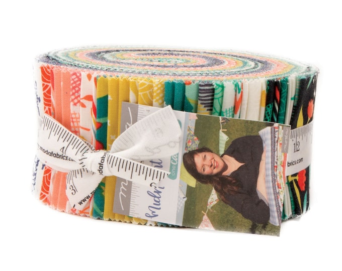 Moda Midnight Garden by One Canoe Two Fat Jelly Roll SKU 36020 JR - Etsy