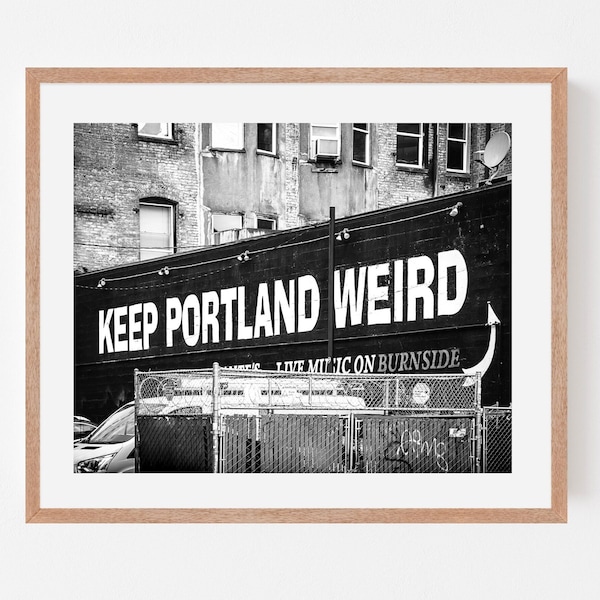 Keep Portland Weird - Etsy