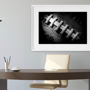Football Photography, Black and White Sports Wall Art Gifts for Him ...