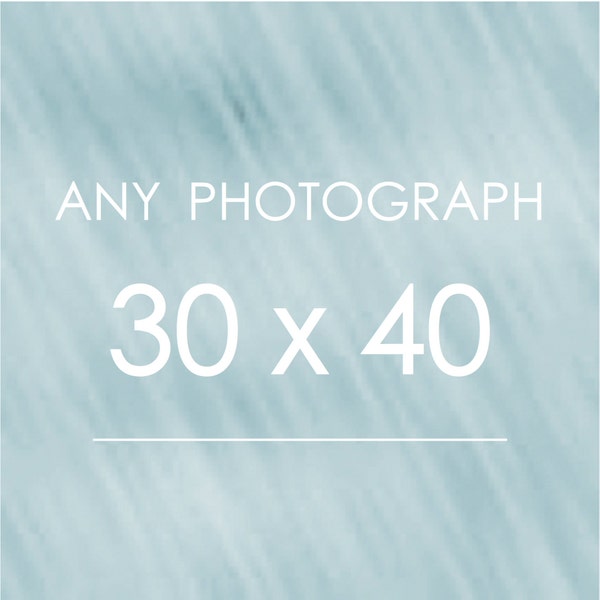 30x40 Print - Etsy