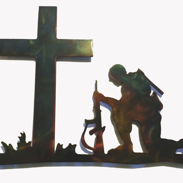 Soldier Cross - Etsy