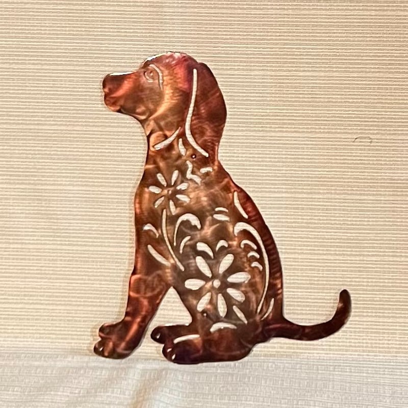 Dog Metal Art - Etsy