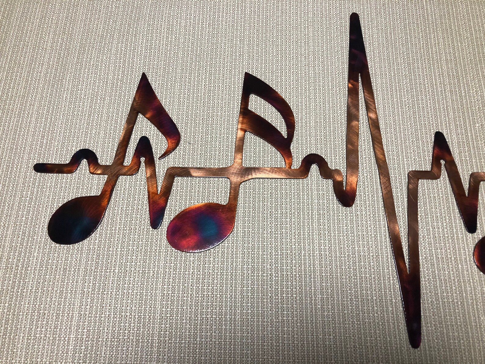 36 EKG Line Music Notes & Treble Clef Heartbeat Sinus Rhythm | Etsy