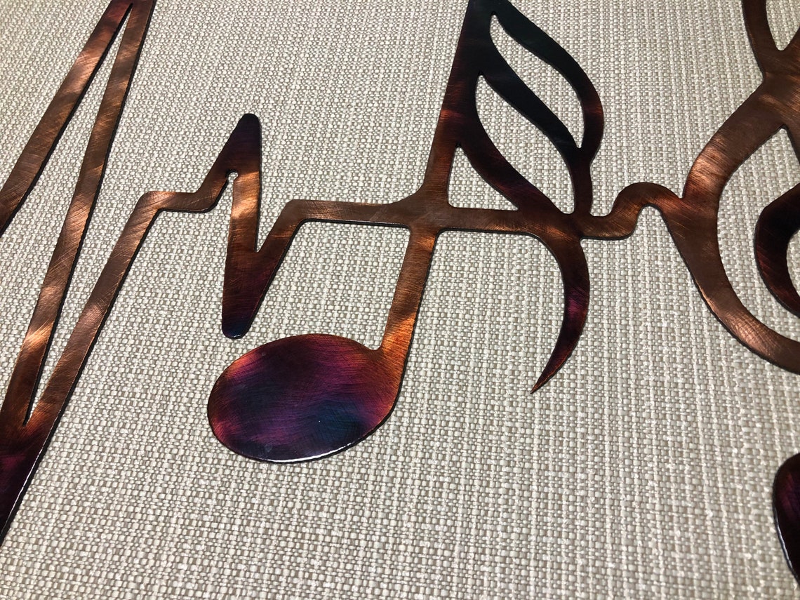 36 EKG Line Music Notes & Treble Clef Heartbeat Sinus Rhythm - Etsy