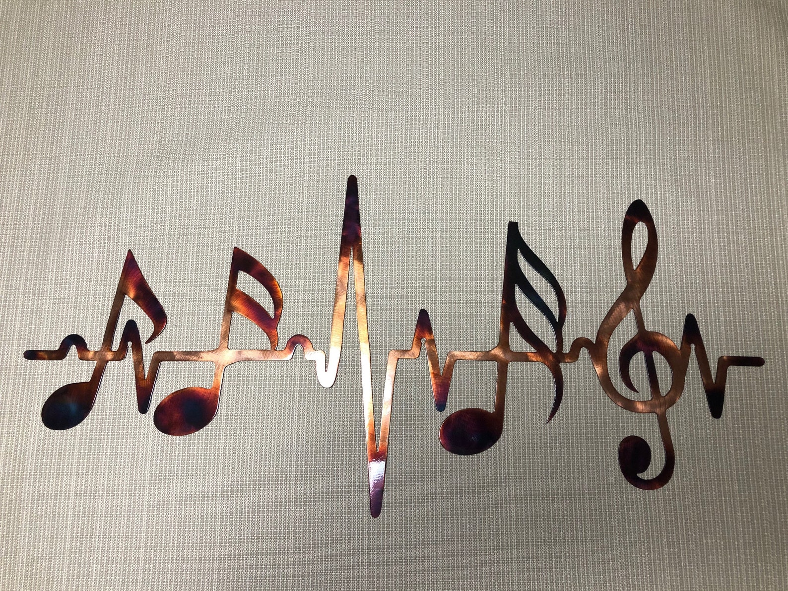 36 EKG Line Music Notes & Treble Clef Heartbeat Sinus Rhythm | Etsy