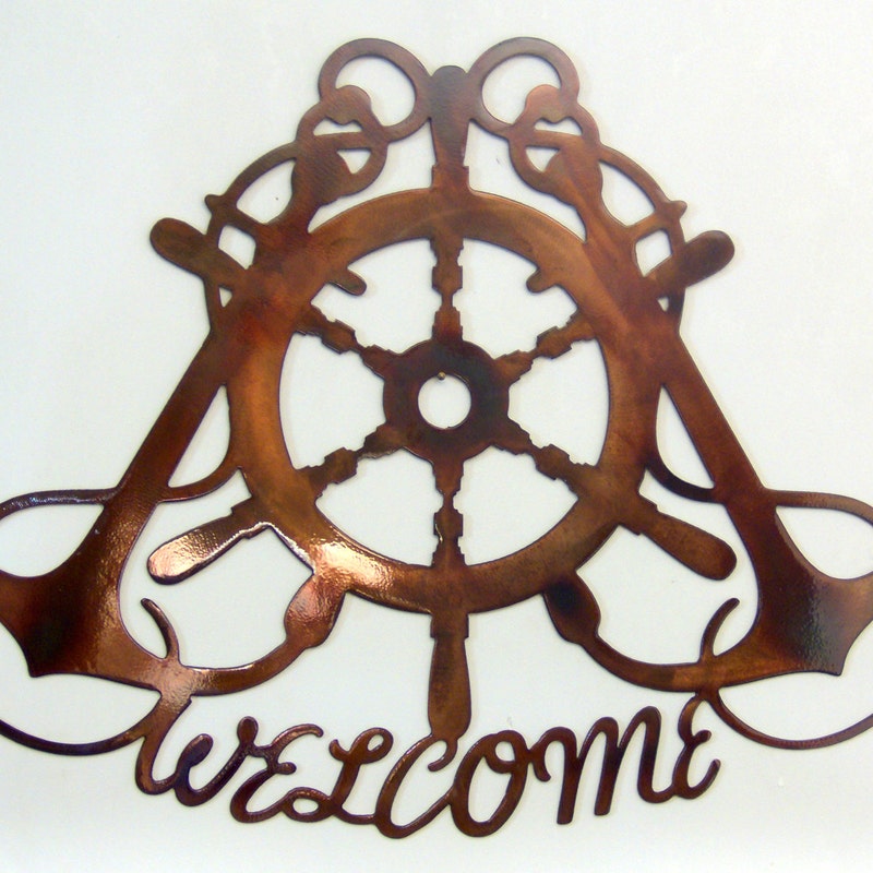 Nautical Anchor Sign - Etsy