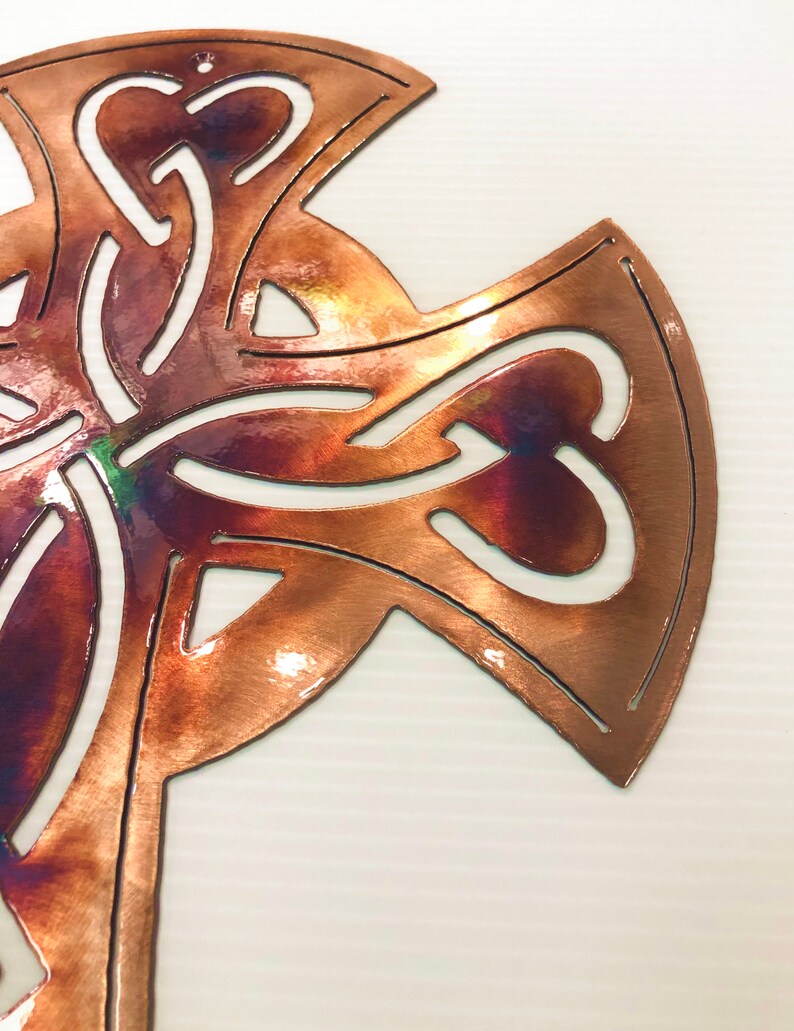 Celtic Trinity Cross Plasma Cut Indoor or Outdoor Metal Wall Art - Etsy