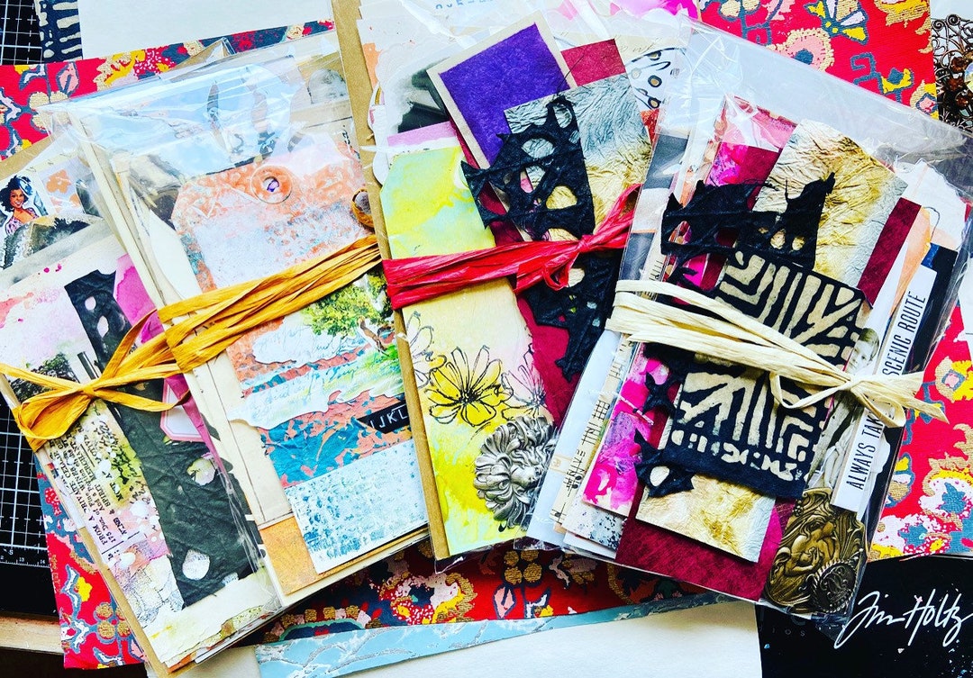 Mystery Collage/curated Elements - Etsy