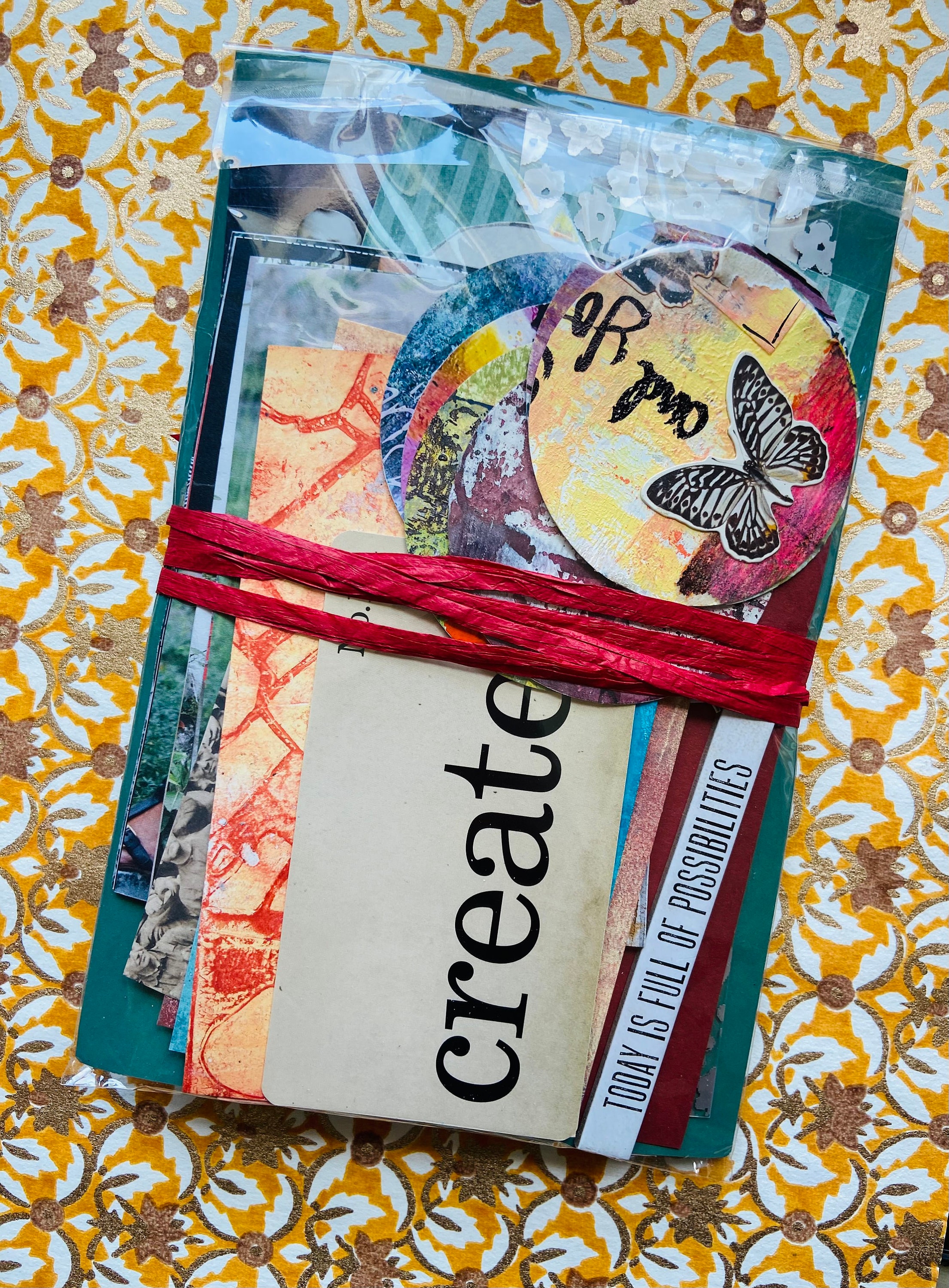 Mystery Collage/curated Elements - Etsy