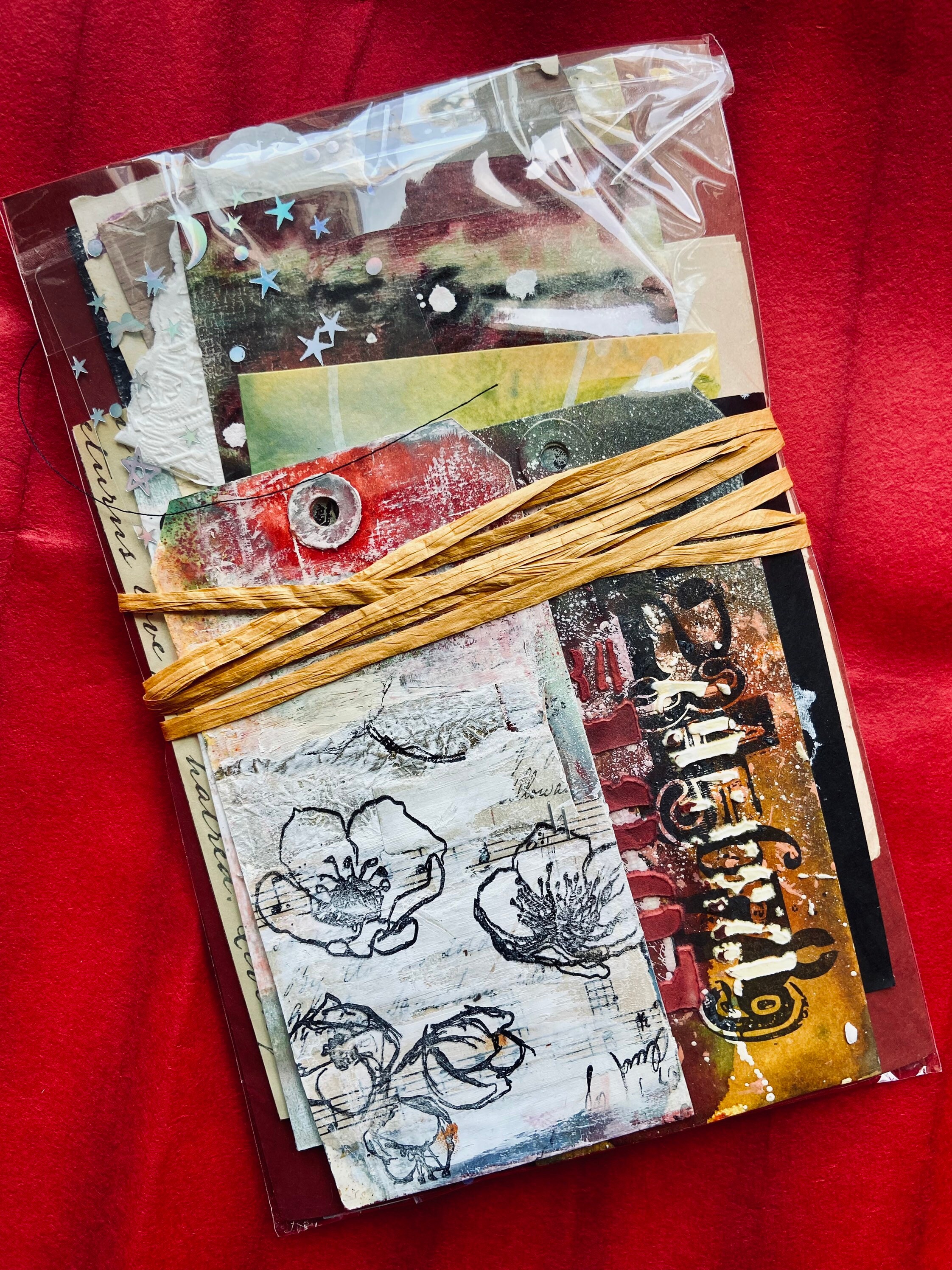 Mystery Collage/curated Elements - Etsy