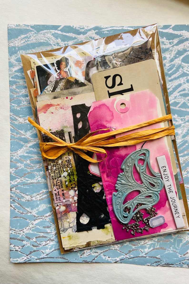 Mystery Collage/curated Elements - Etsy