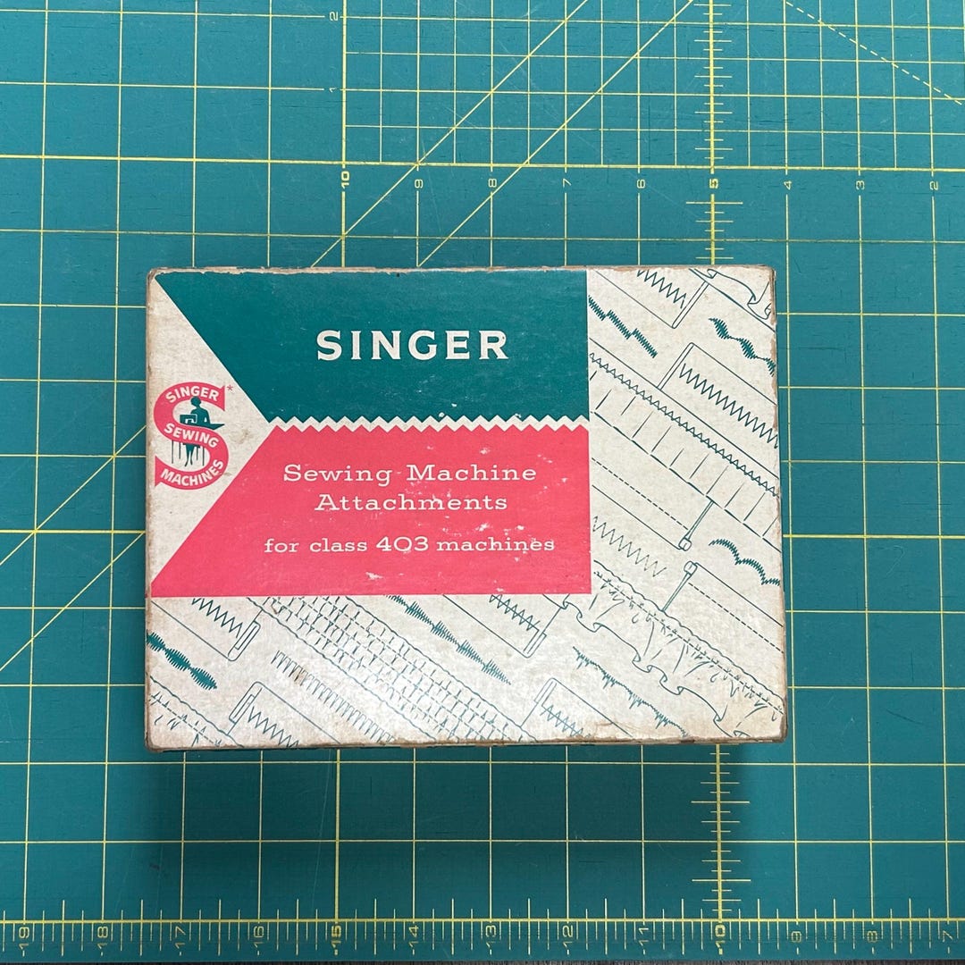 Vintage Singer Sewing Machine Attachments for the Slant-o-matic Series ...